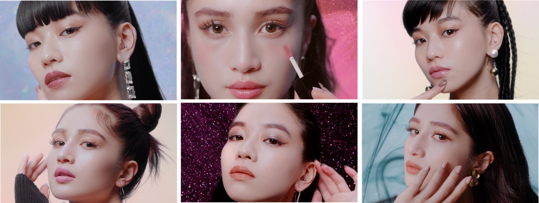 FAKY Hina＆Taki、メイクを通じて枠に捉われない新しい自分を表現！KATE【変幻自在カメレオンメイクHOW TO】公開 ...