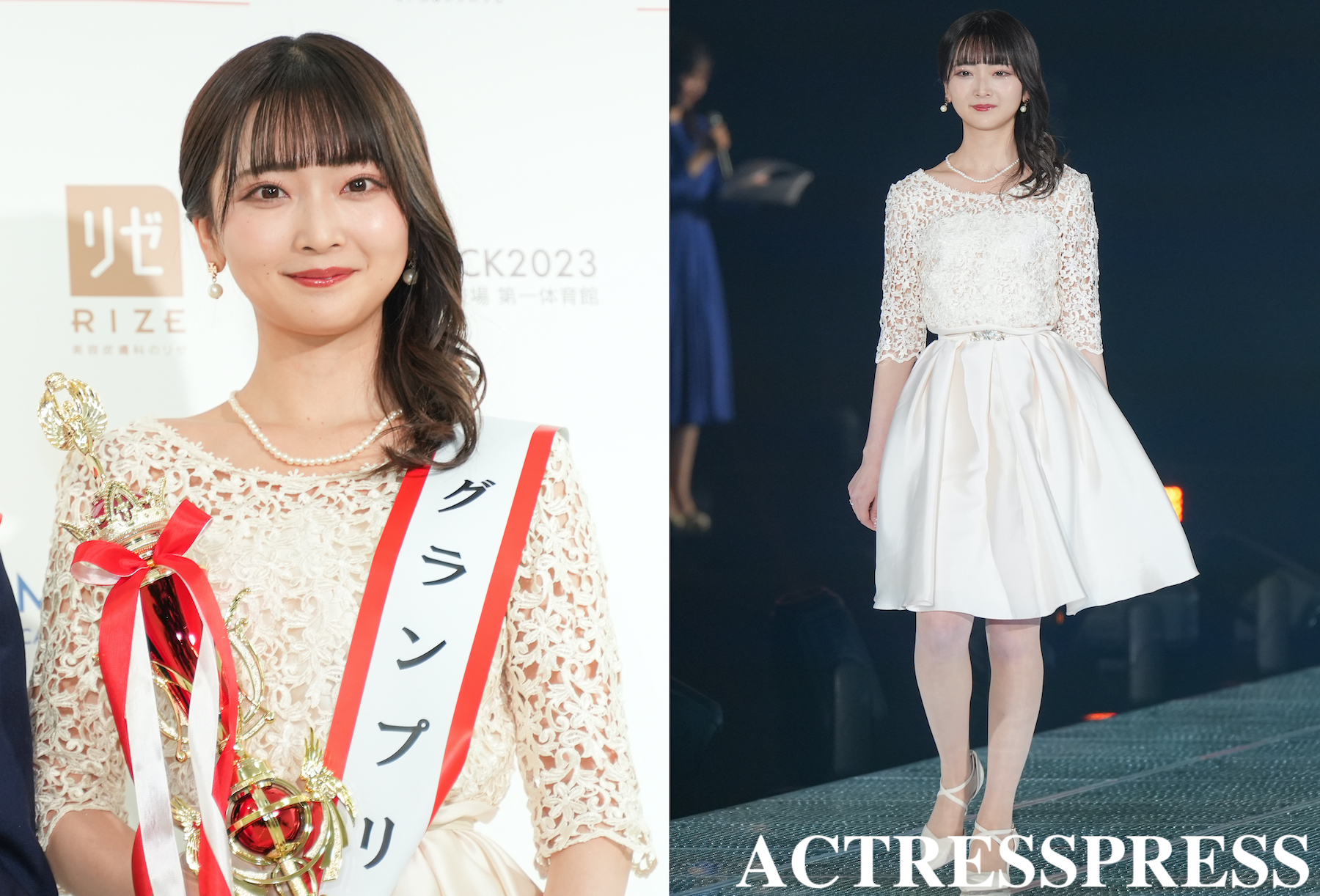 『MISS of MISS 2023』グランプリは宮本李菜(龍谷大学)に決定！コンテストで見つけた新たな夢、タレントへの想いを語る ...