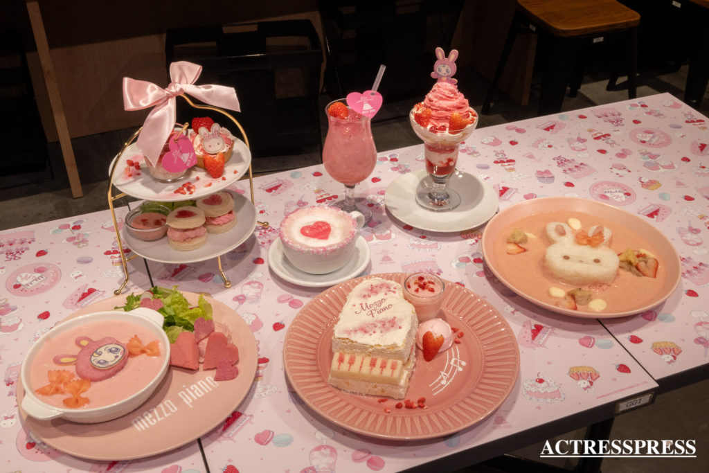 35周年をガーリーに可愛くお祝い！『mezzo piano 35th Anniversary Cafe』が初開催、期間限定オープン ...