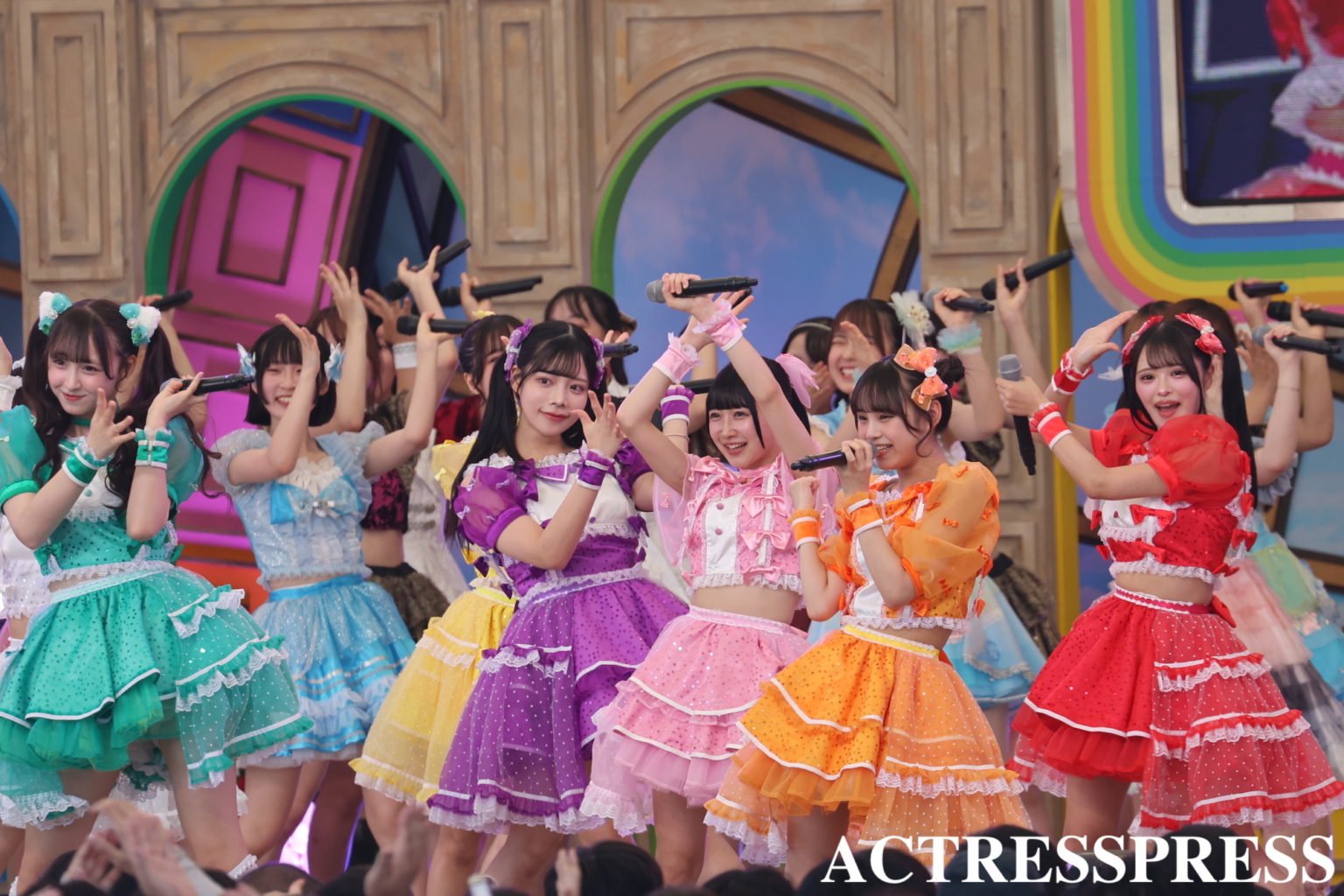 女子大生アイドルコピーサークルチーム『UNIDOL』とiLiFE!が一夜限りのコラボで会場を沸かせる！＜TIF2024③＞【Reporter：舟守はるな・小川ひかり】 | ACTRESS PRESS